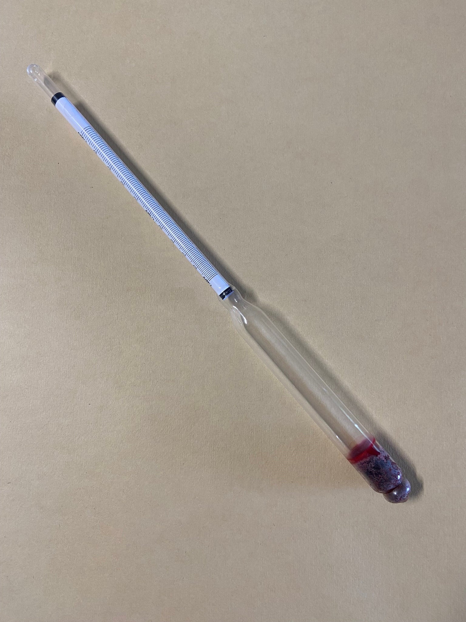 Carlton Glass Scientific Glassware. Specific Gravity Hydrometer 1.400-1 ...